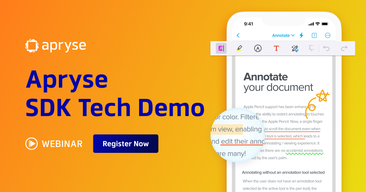 Apryse SDK Tech Demo