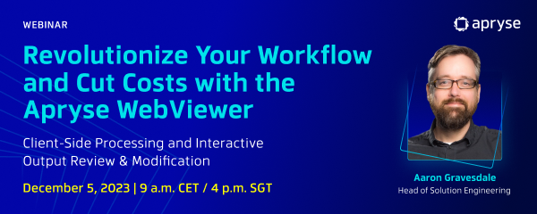Revolutionize Your Workflow & Cut Costs with the Apryse WebViewer